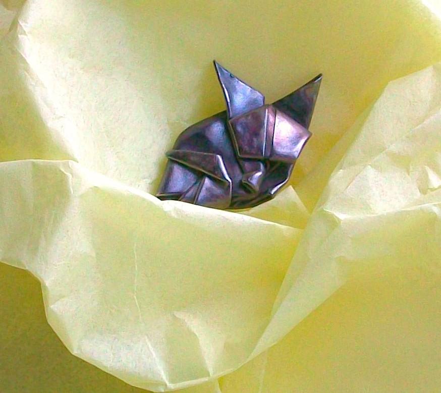 Origami Cat Nap