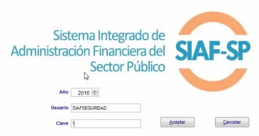 SISTEMA INTEGRADO DE ADMINISTRACIÓN FINANCIERA - SIAF: PROCEDIMIENTO DE ...