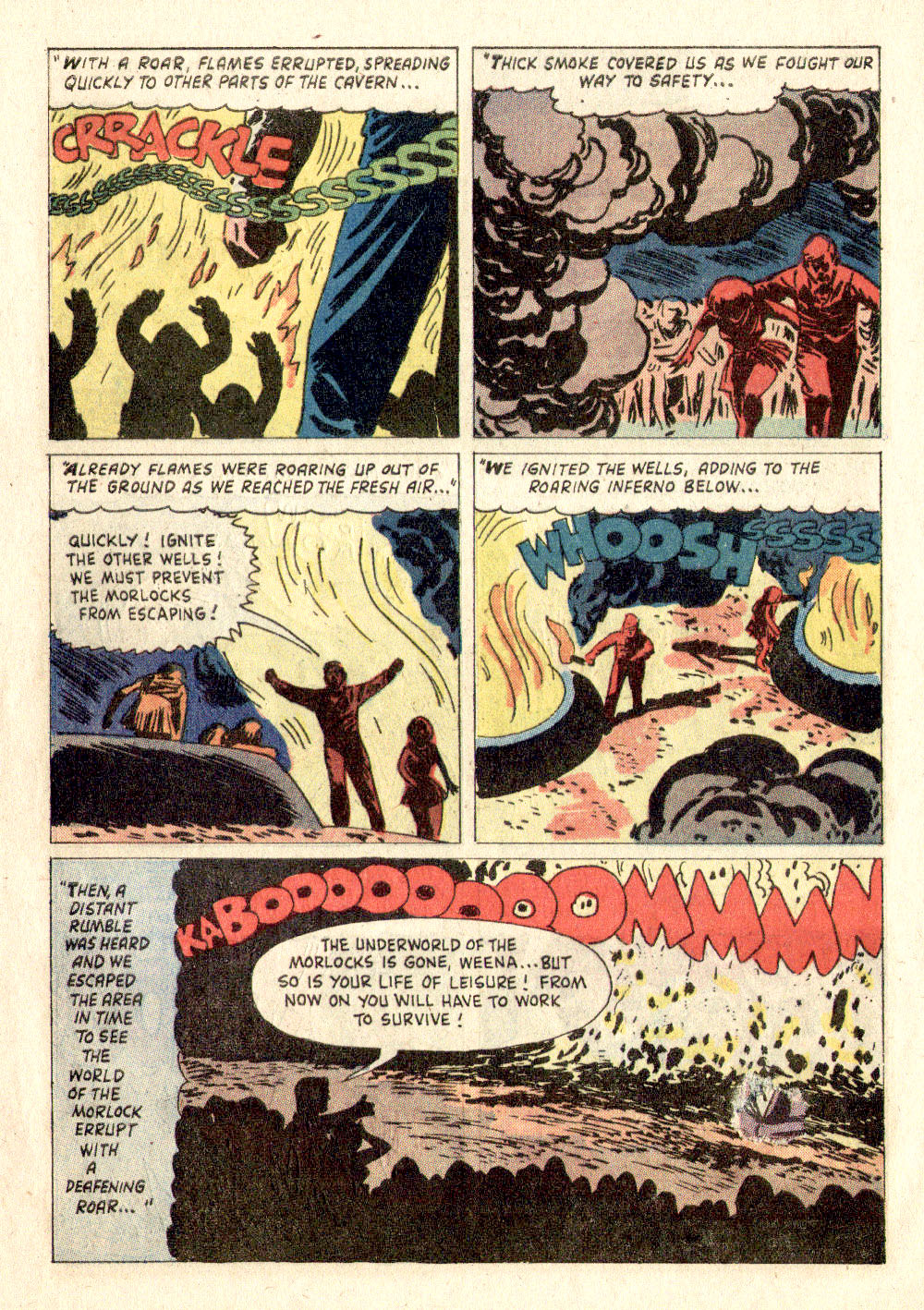 The ALEX TOTH archives: TOTH - FOUR COLOR COMICS 1085 The Time Machine ...