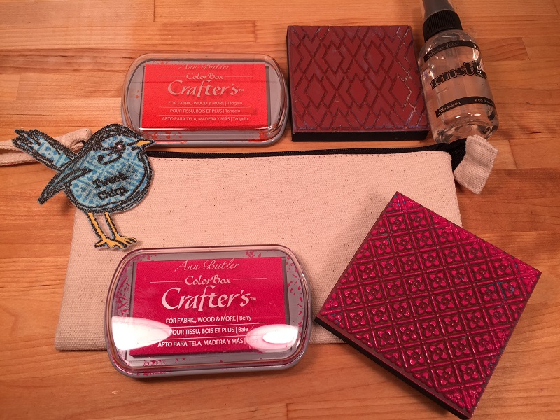 Beth Watson Design Studio: Faux Quilted Pencil Case with Ann Butler Designs