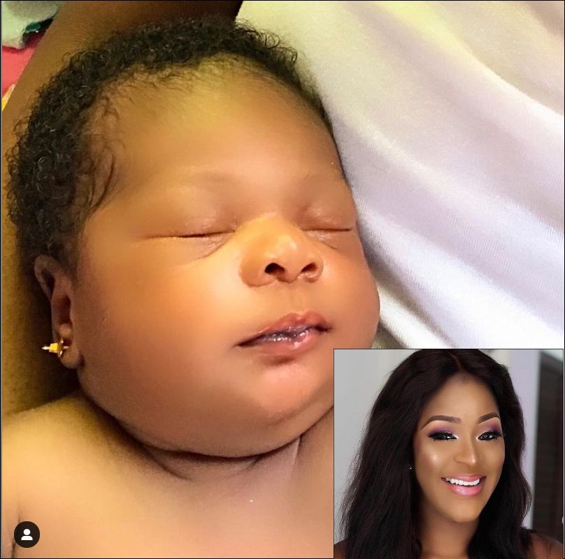 Actress Chacha Eke Faani shares cute snap of her baby - Report Minds