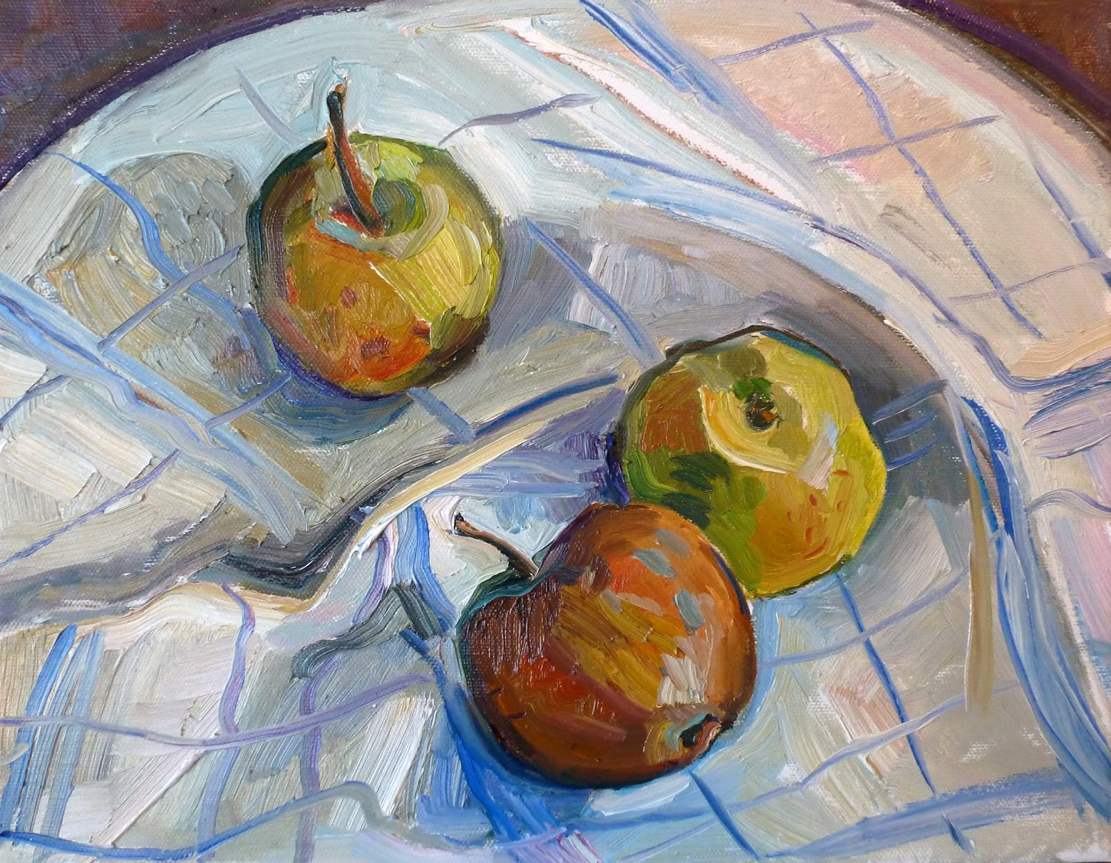Kate Knapp Artist Blog: Apple Studies