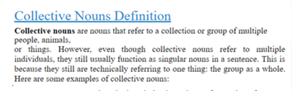 Collective Nouns Definition - Reanmore