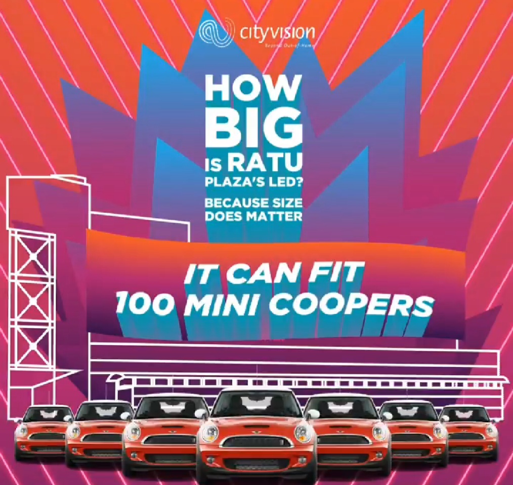 City Vision Launching Layar Ikonis Ratu Plaza ~ Duta Nusantara Merdeka