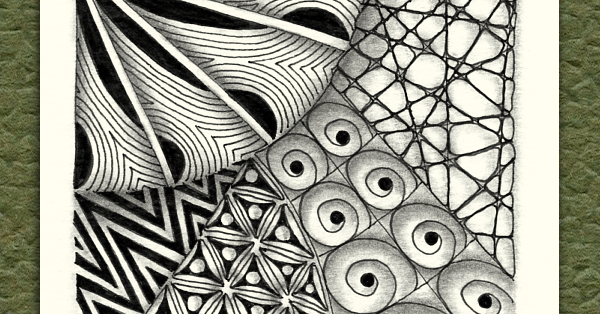 Time for Tangling: Classic Zentangle® - Crazy 'Nzeppel, Ixorus, Static ...
