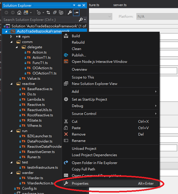 visual studio Typescript nodejs 下使用 Unit Test debugger 中斷點要如何使用