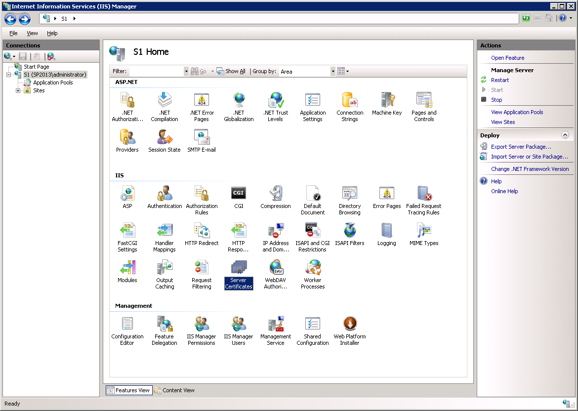 Dive into Sharepoint Caca: Configure Sharepoint 2013 and provider ...