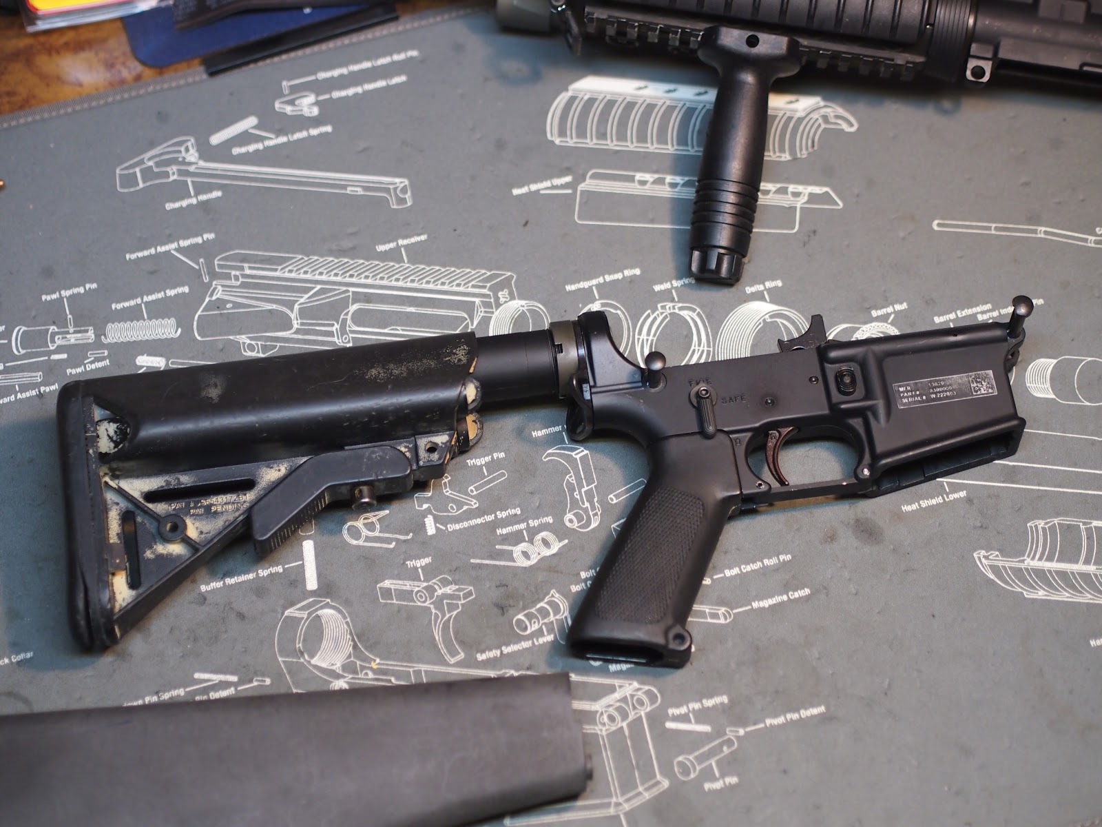 Mister Donut's Firearms Blog: Mk12 Mod 1 build - ARMS #22