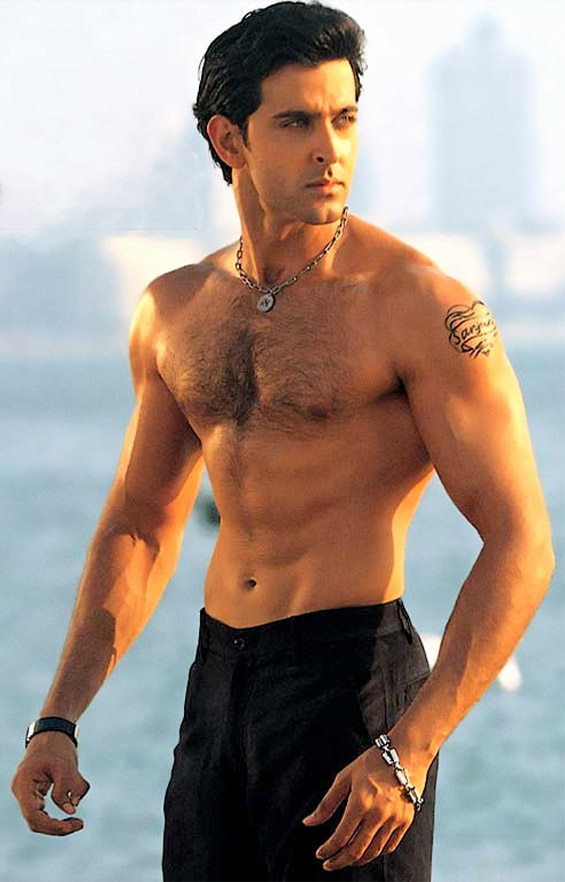 Image Gallary 1: hrithik roshan beautiful body pictures,wallpapers