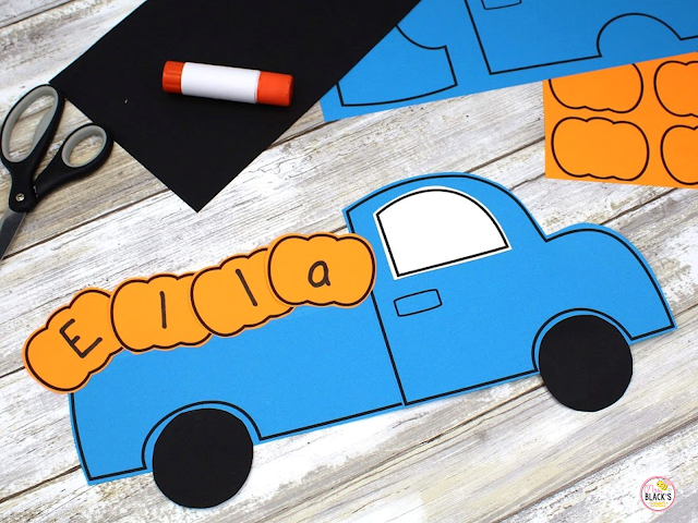 Little Blue Truck Craft and Bulletin Board Set | Mrs. Black's Bees