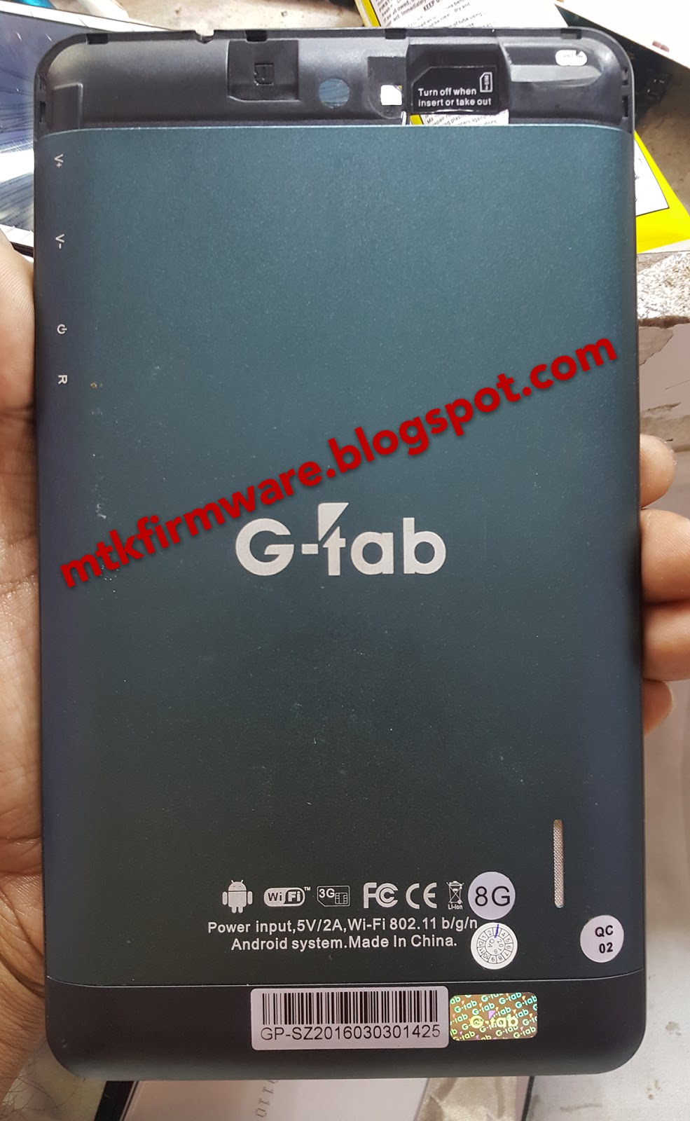 G-tab ELINK-C706D_V2 Firmware MT6572 Flash File Read Cm2 - Test Firmware