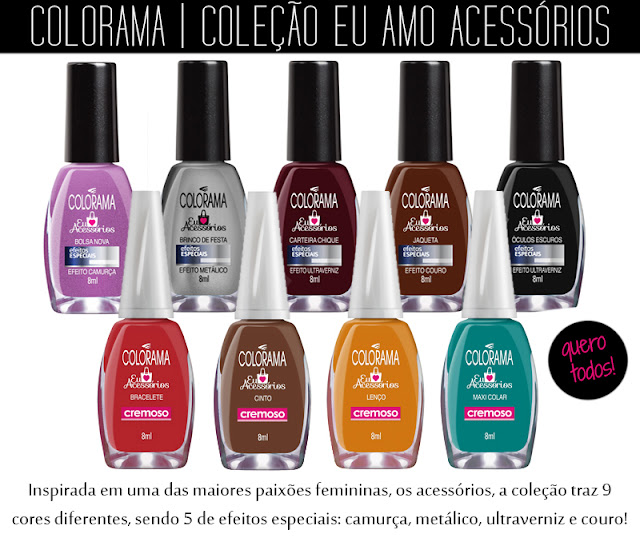 Nail Art by Nathy Hespanhol: Dica: Nova Coleção Colorama