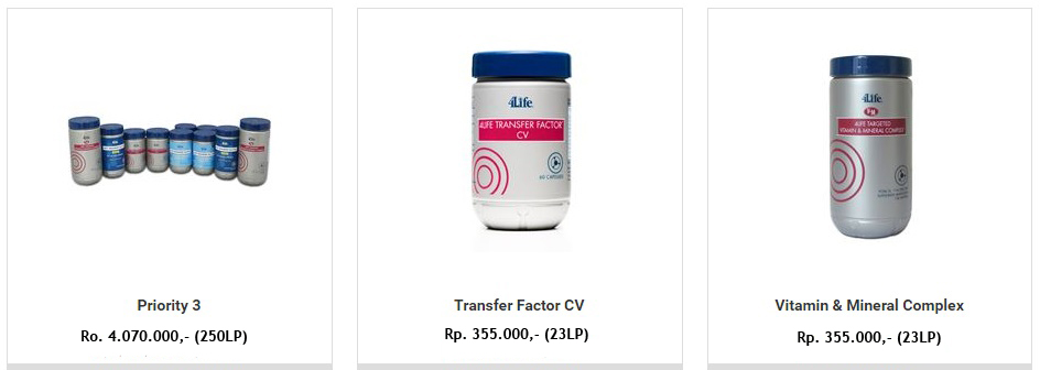 Katalog Produk 4Life Transfer Factor - 08222.86.55773 - Distributor ...