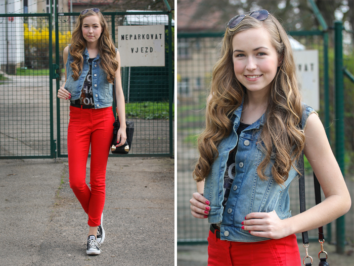 Red pants | A Cup Of Style