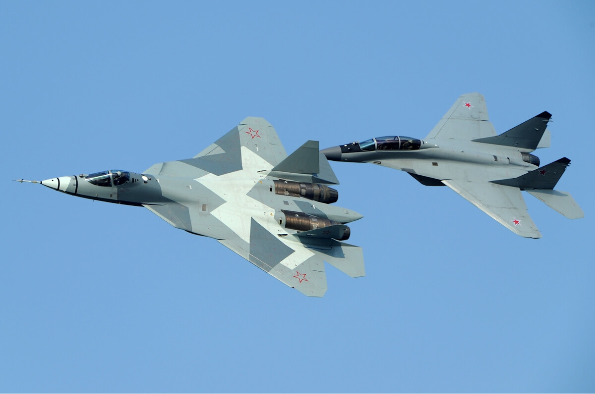 SI VIS PACEM, PARA BELLUM: Il Sukhoi Su-57 - Сухой Су-57, codice NATO ...