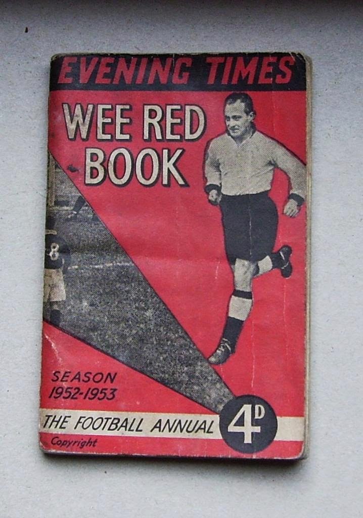 Old Scottish Football: Wee Red Book 1952-53 1954-55 1964-65
