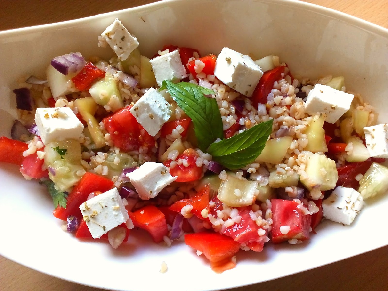 Slatko-slani kutak: Grčka bulgur salata