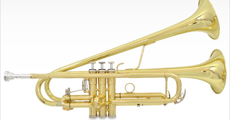 Double bell trumpets