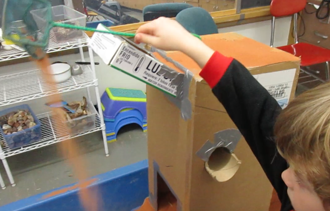 SAND AND WATER TABLES: Fire fighting helicopter