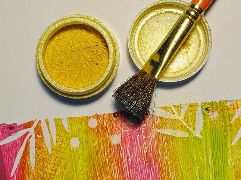 Studio Sessions: Gelli Plate Technique 3, Project Reveal: Elizabeth