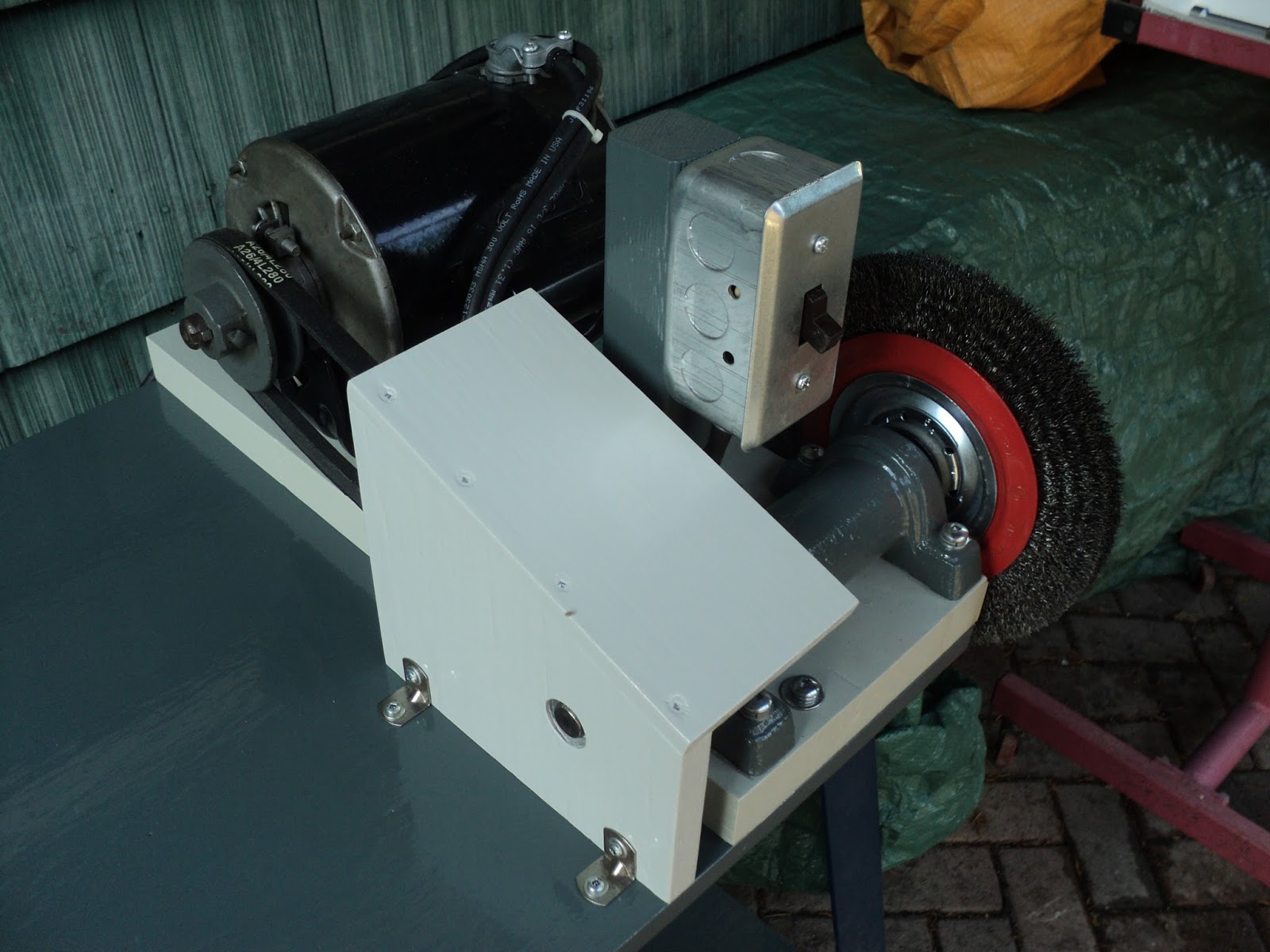 Rouge River Workshop: Wire Wheel Machine Enhancements