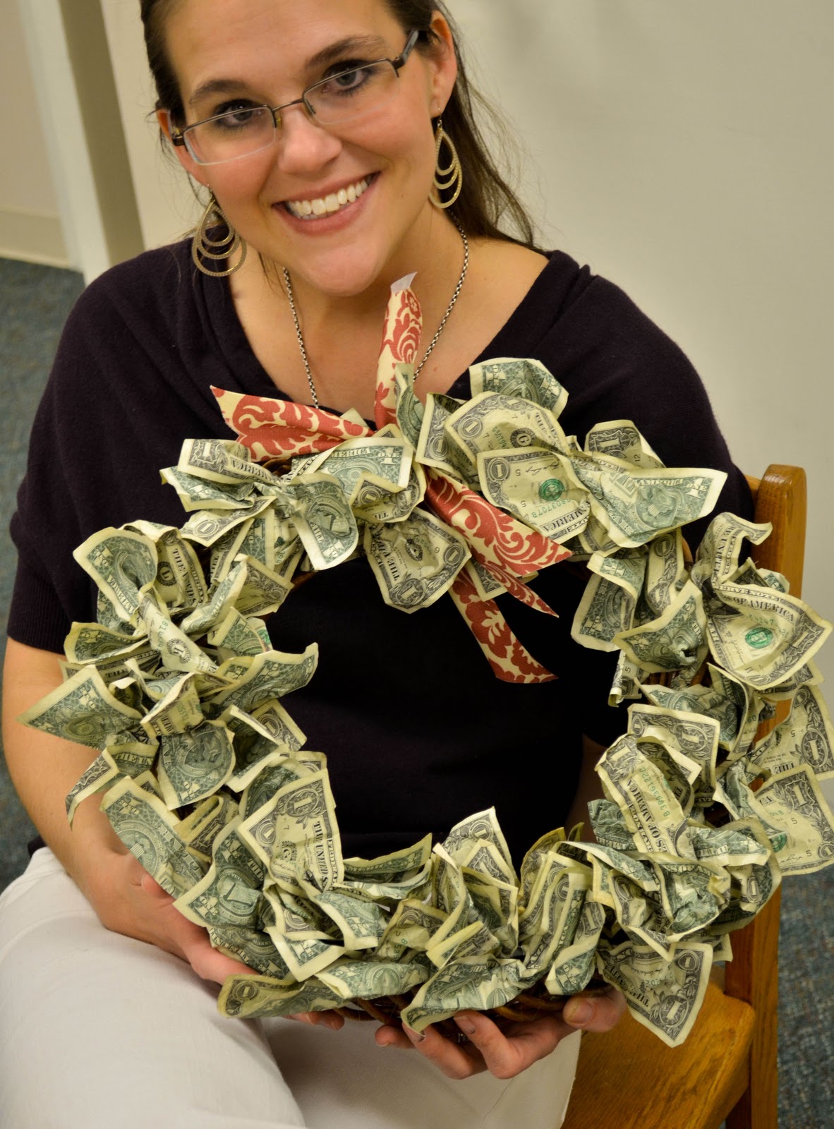 I also asked my mom for cash this year, she decided to give me a money ...