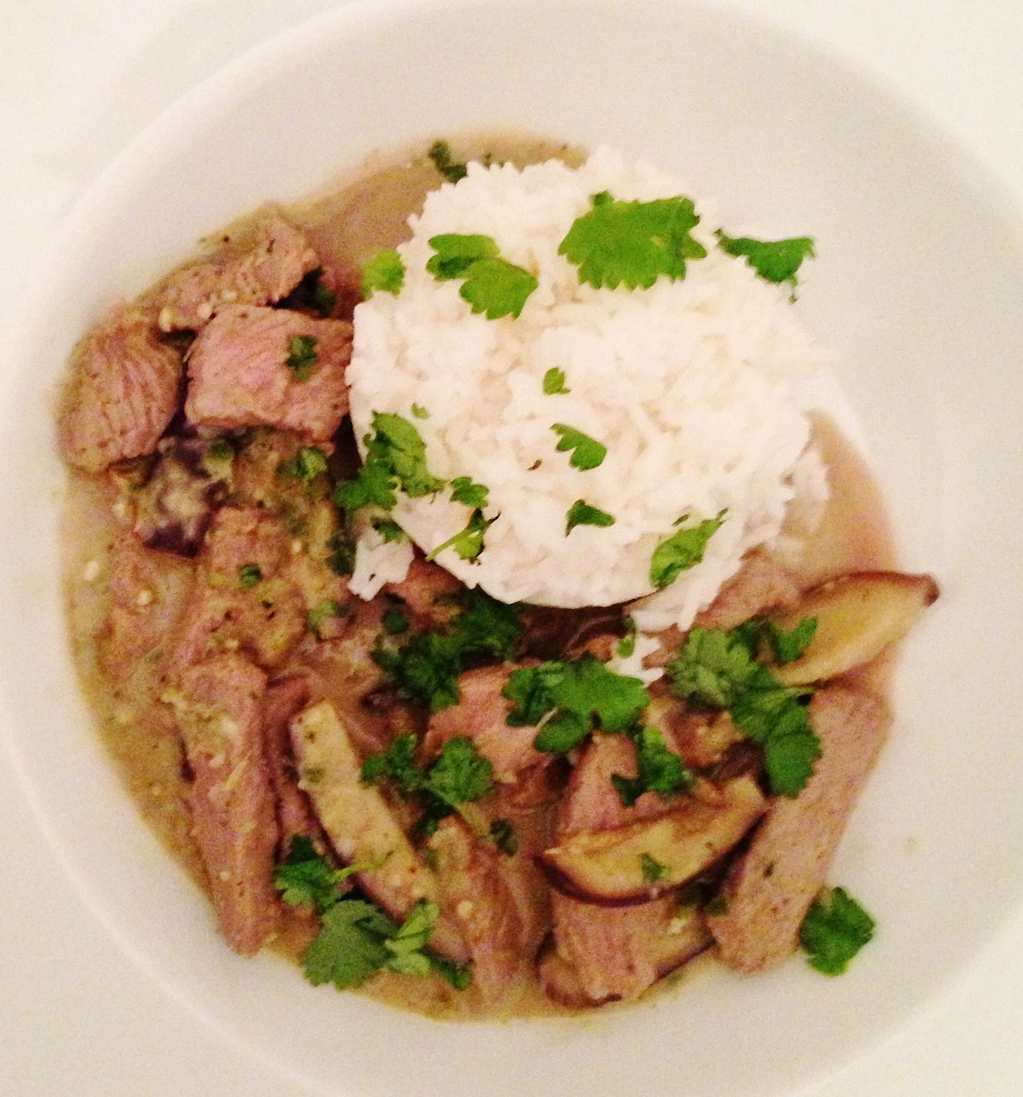 the Best Recipes: Thai Green Curry with Beef