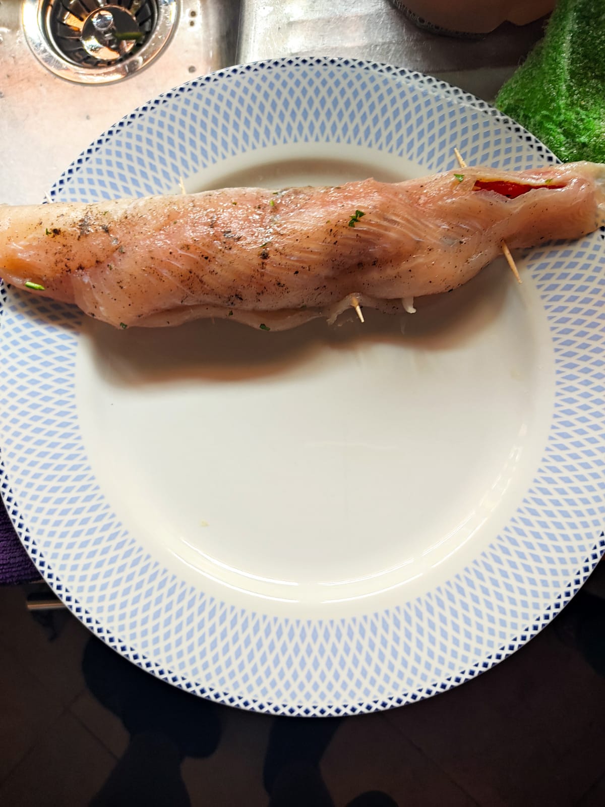 Huachinango en Salsa de Azafran