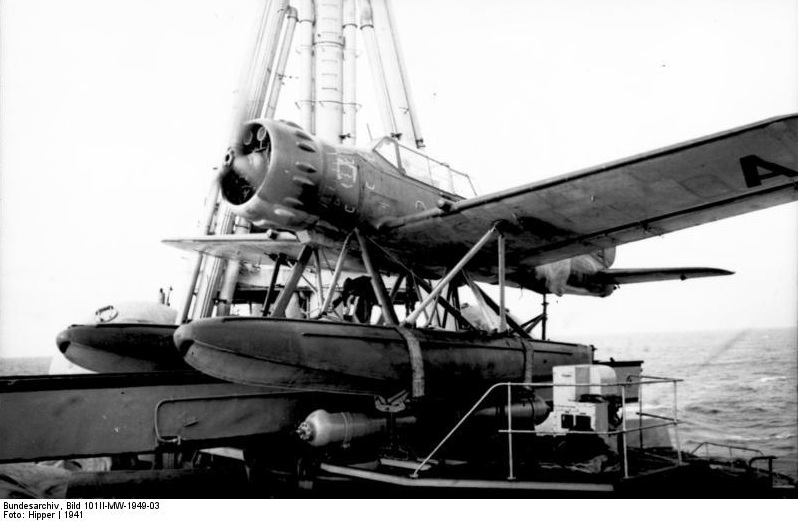 FalkeEins - the Luftwaffe blog: Admiral Hipper Arado Ar 196 lost during ...