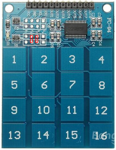Anderson Blank: Tutorial Teclado Touch TTP229 Arduino