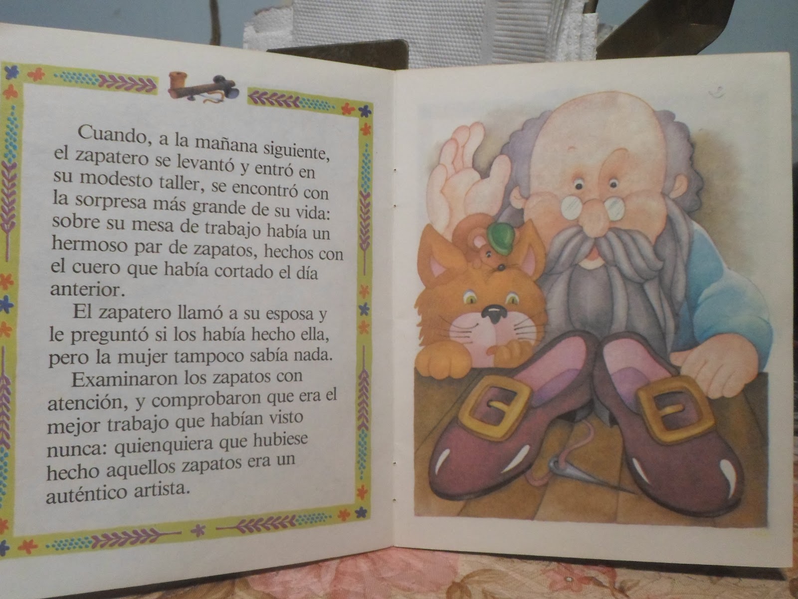jrgl: El zapatero y los duendes, de los Hermanos Grimm, de “Mi primera ...