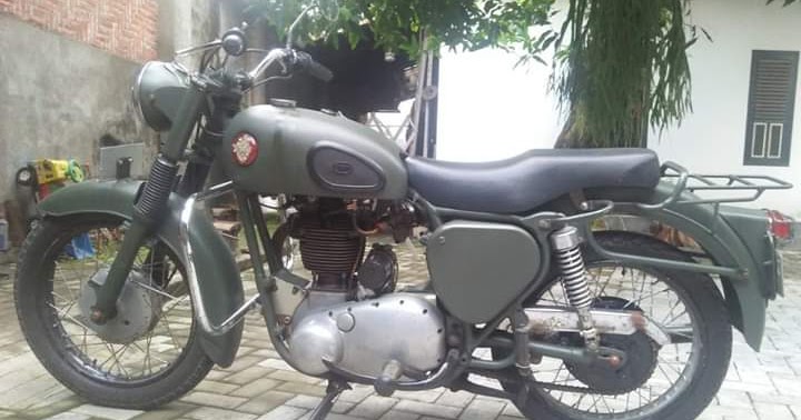 Jual Motor Tua Klasik BSA 1956 Harga Ciamik | LAPAK BARANG ANTIK