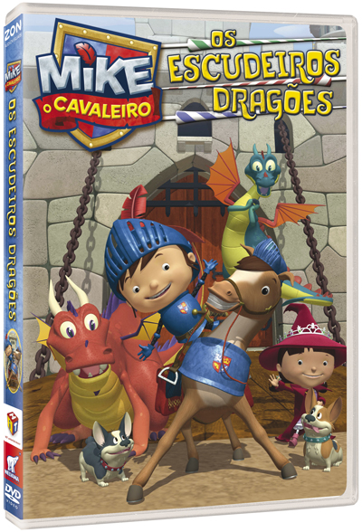 Baratta-infantil: Mike, O Cavaleiro: Os Escudeiros Dragões - Volume 3