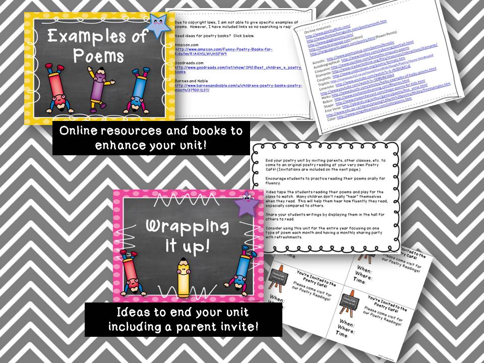 2nd Grade Pad: Let's Learn About Poetry