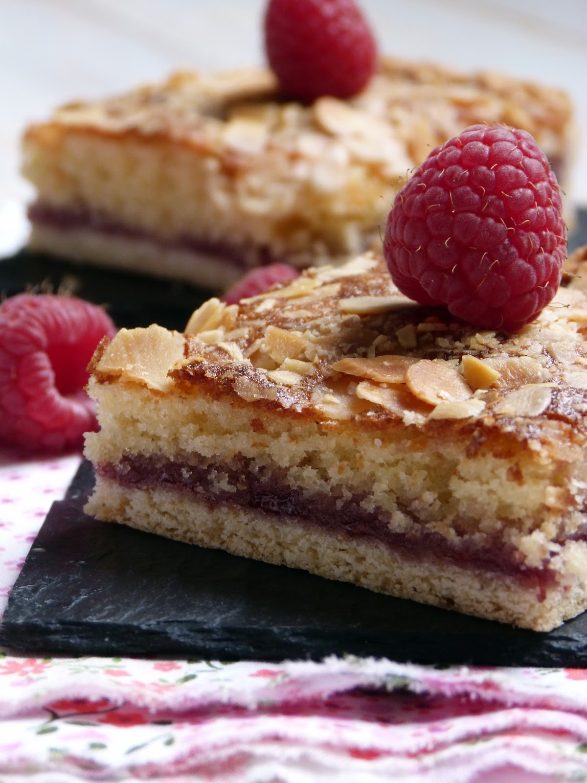 Chic, Chic, Chocolat: Bakewell tart ~ tarte framboise et crème d'amande