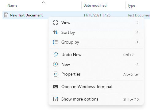 Where has copy paste gone in the right click menu - Windows 11