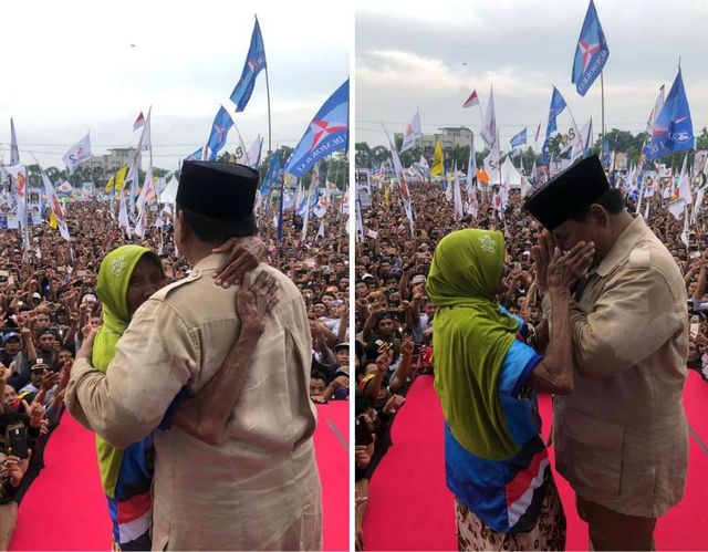 Fitnah Keji Terhadap Kampanye Prabowo Di Lombok Ntb Ini Jawaban Nenek