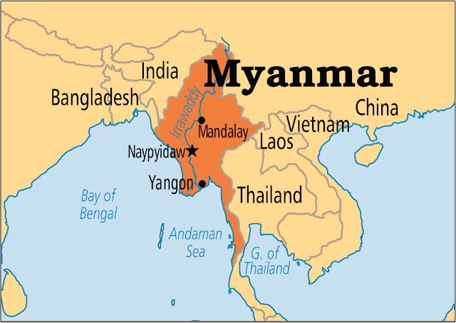 Travel Myanmar: Myanmar Geography