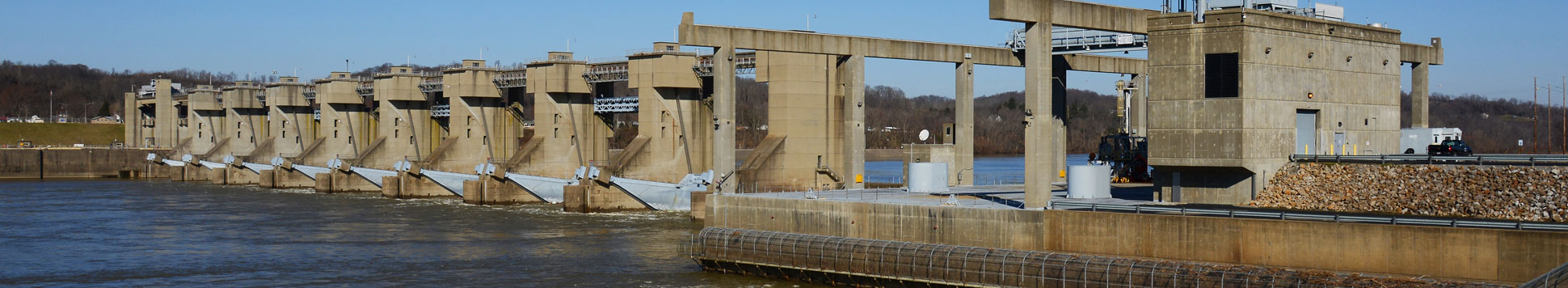 Industrial History: 1968 Belleville Locks, Dam and 1999 42mw Hydropower ...