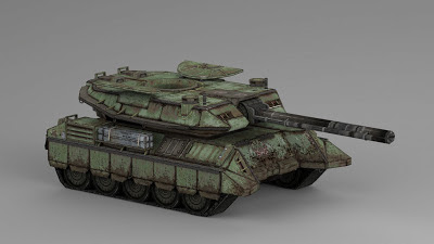 Nate's Art Blog: Iron Demon Tank
