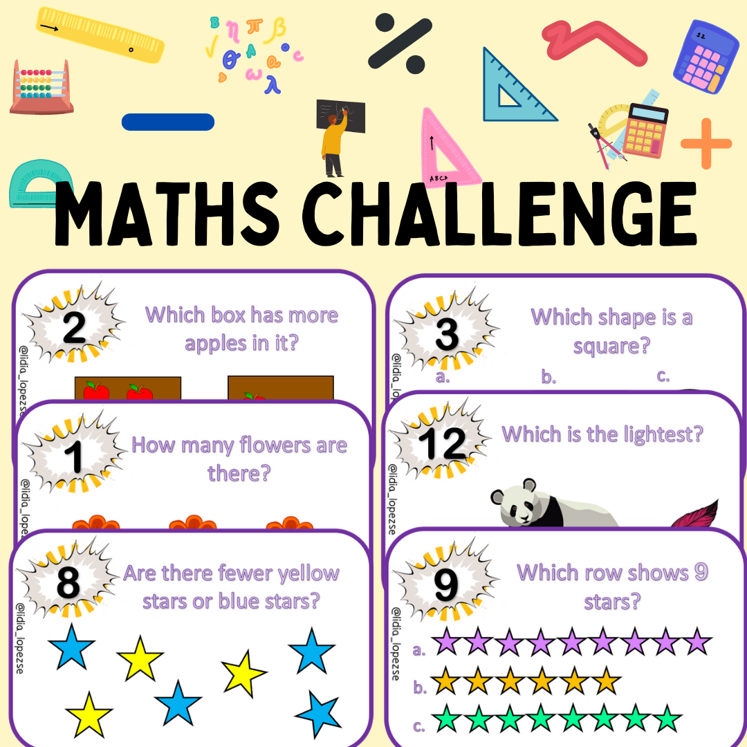 LOS RECURSOS DE UNA PT-AL: MATHS CHALLENGE