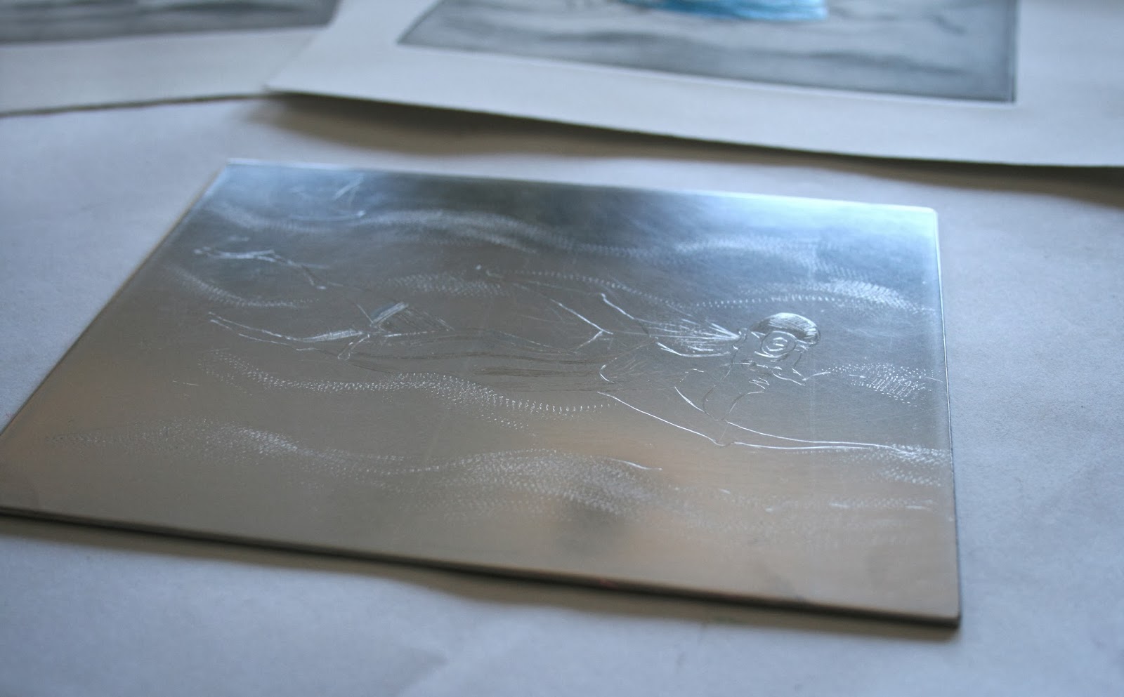 Tânia Clímaco: Introdução à Gravura a Ponta Seca