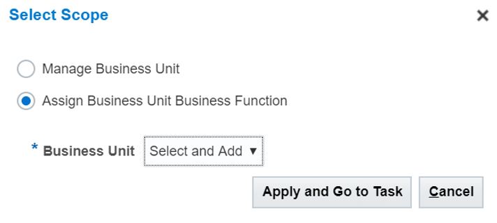 Oracle Application's Blog: How to create business unit in Oracle Fusion