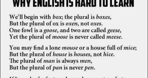 The Quirks of English: The illogical English phonology. Don't worry ...