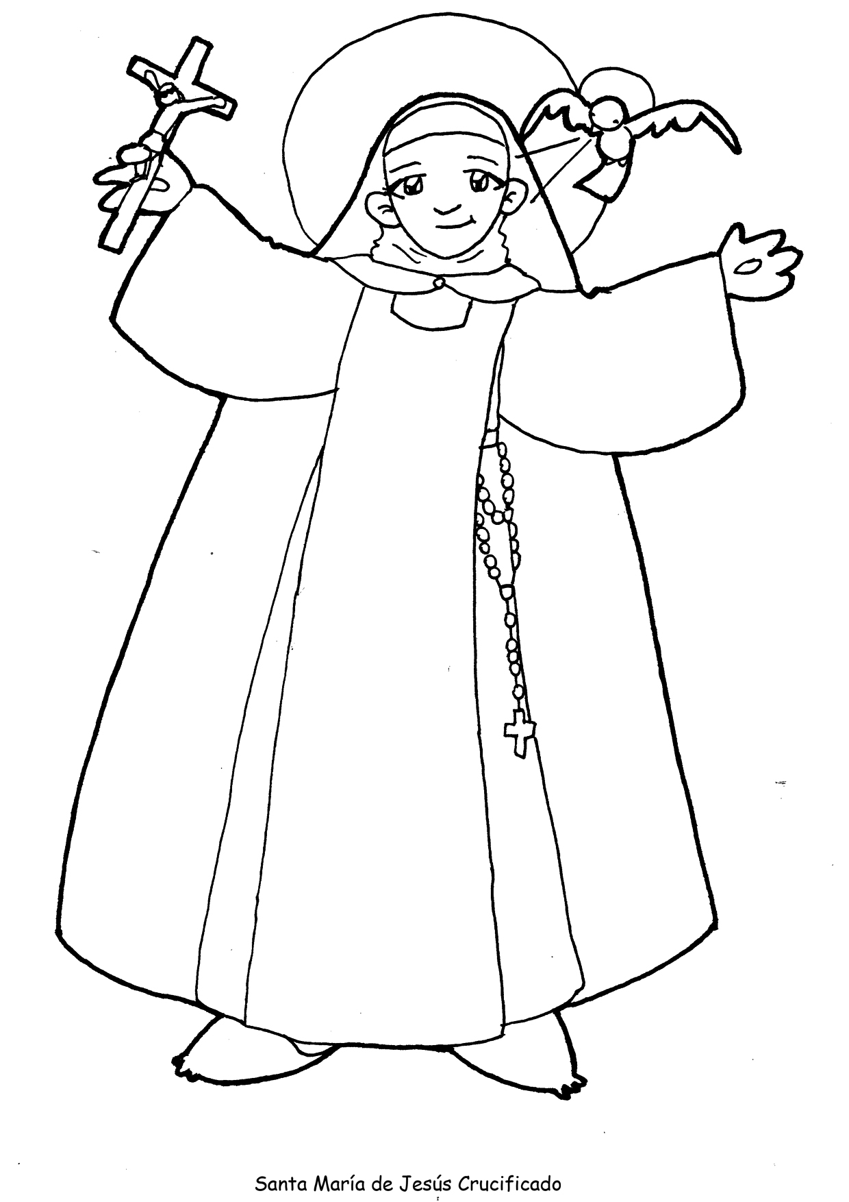 SANTA MARÍA DE JESÚS CRUCIFICADO - Educacion Religiosa