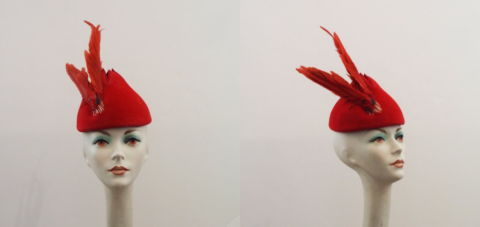 The Paper Bag Princess: Hold on to Your Hats! It's a Vintage Hat Revival