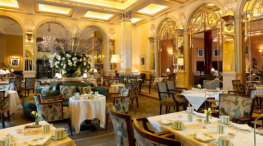 lostpastremembered: Claridges Tea Time and Strawberry Fraisiers