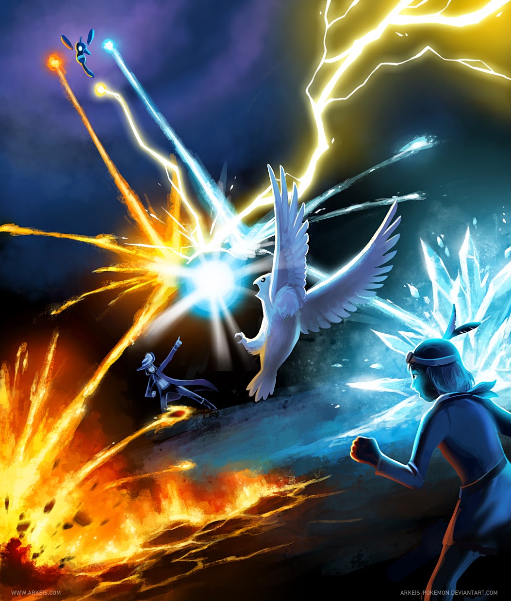 Territorio Pokémon: FansArt: Ilustraciones de la mano de ARKEIS