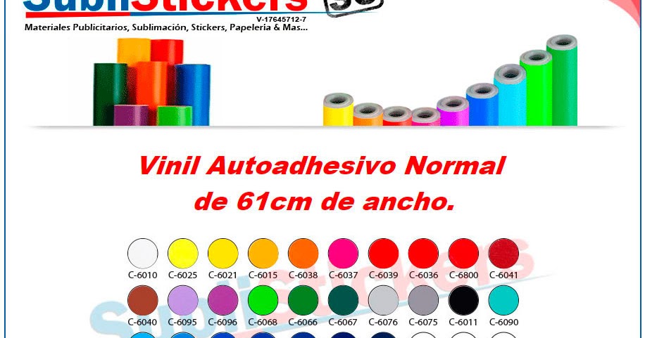 SubliStickers: Viniles de Corte