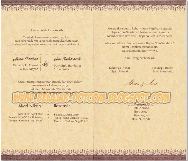 Download Settingan Blanko Undangan ERBA 88203 (2503) Format Cdr ...